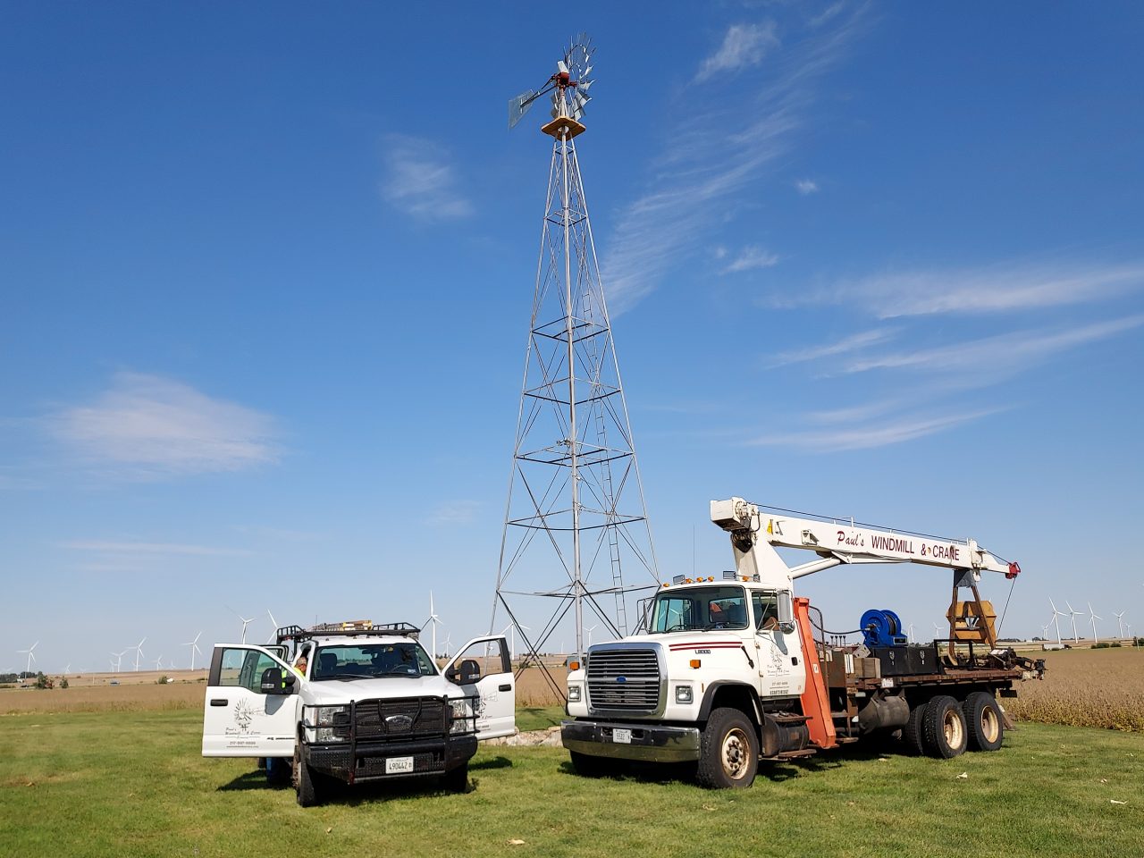 Paul's Windmill & Crane Service | "Illinois' largest and most ...